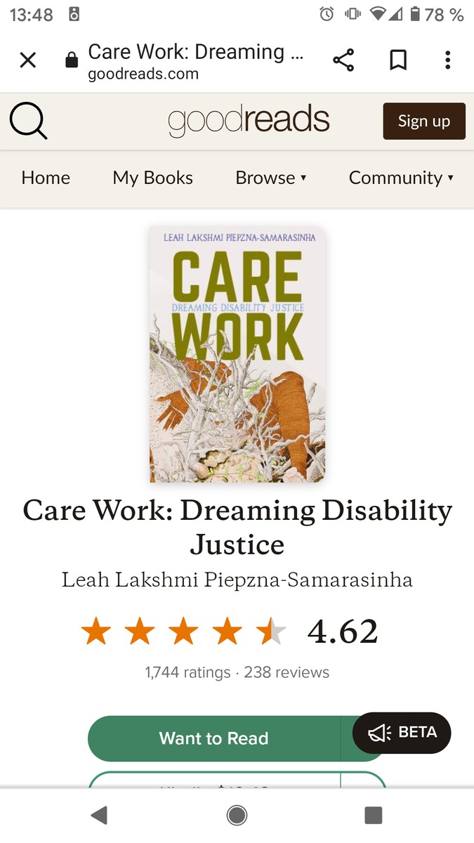 Dreaming disability justice — Are.na