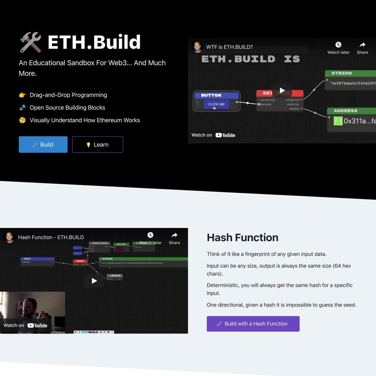 ETH.Build - Educational Sandbox For Web3 — Are.na