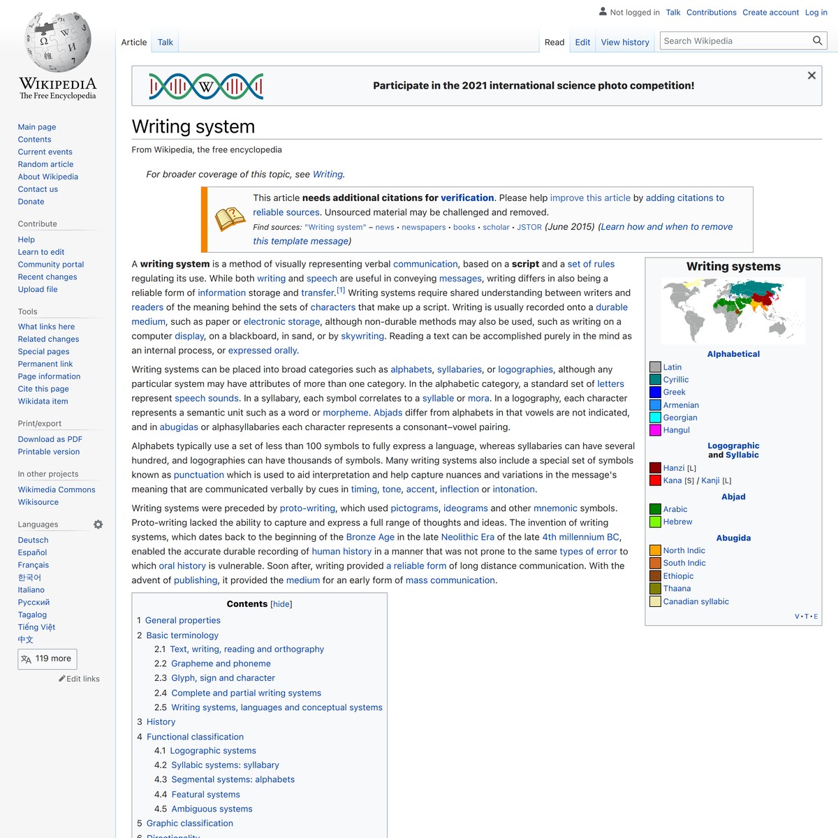 Writing system - Wikipedia — Are.na