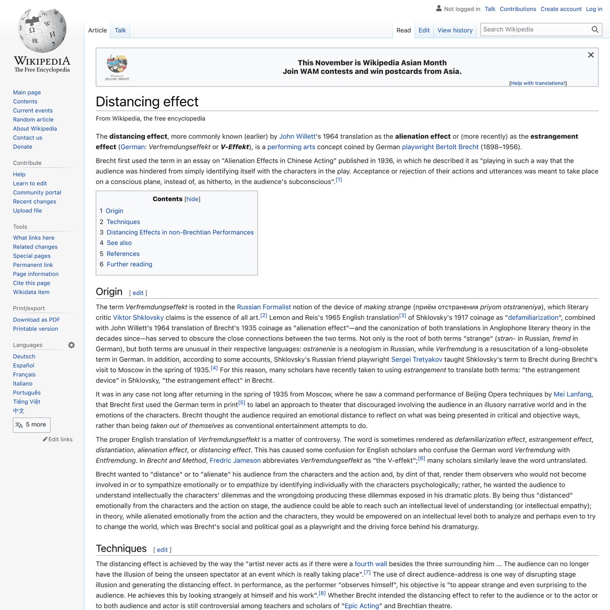 Distancing effect - Wikipedia — Are.na