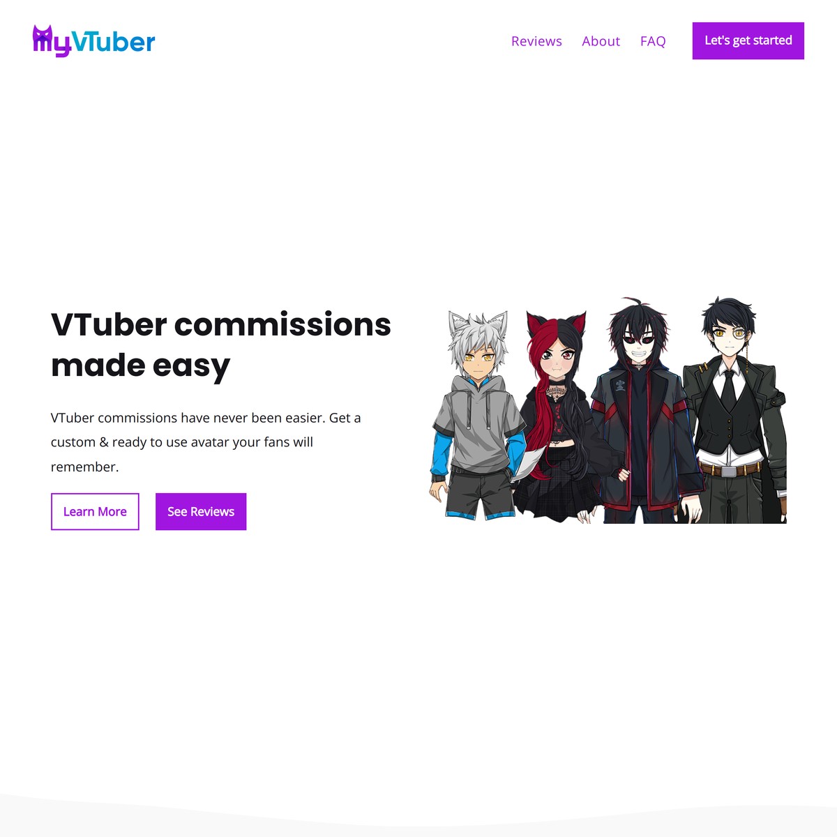 VTuber Commissions Made easy | Get your VTuber avatar | myvtuber.com — Are.na