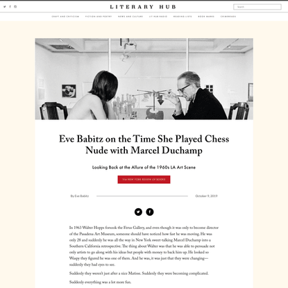 Eve Babitz (1943–2021) — Are.na