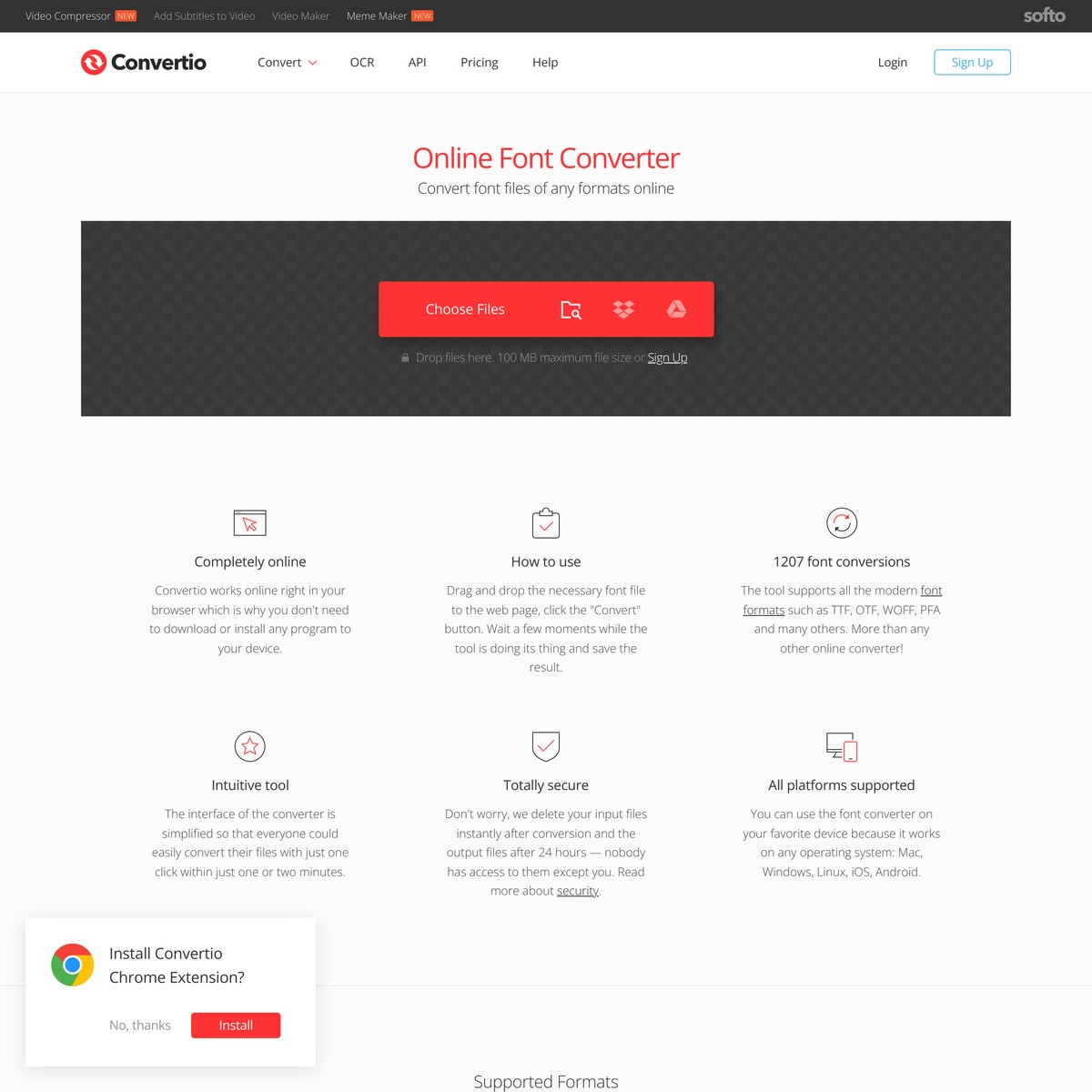 Font Converter (Online & Free) — Convertio — Are.na