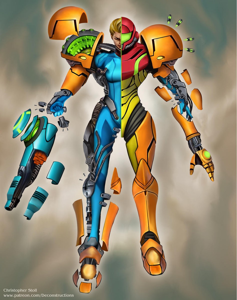 🎨🛡️ Suit Designs > Samus Aran (Metroid) — Are.na