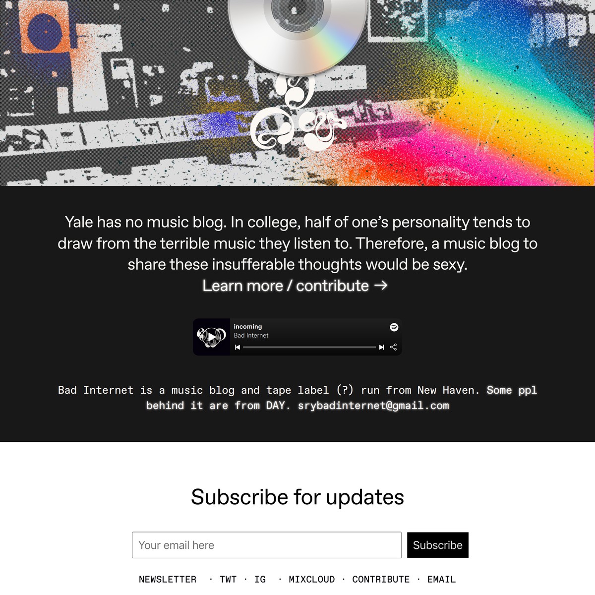 Bad Internet! — Are.na