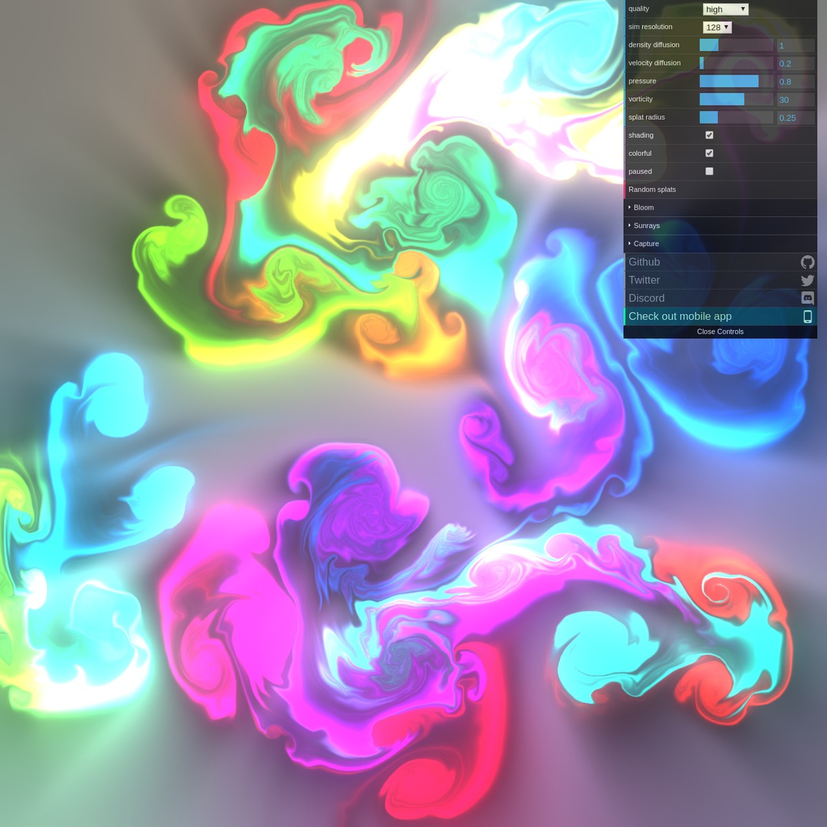 Webgl Fluid Simulation — Are.na