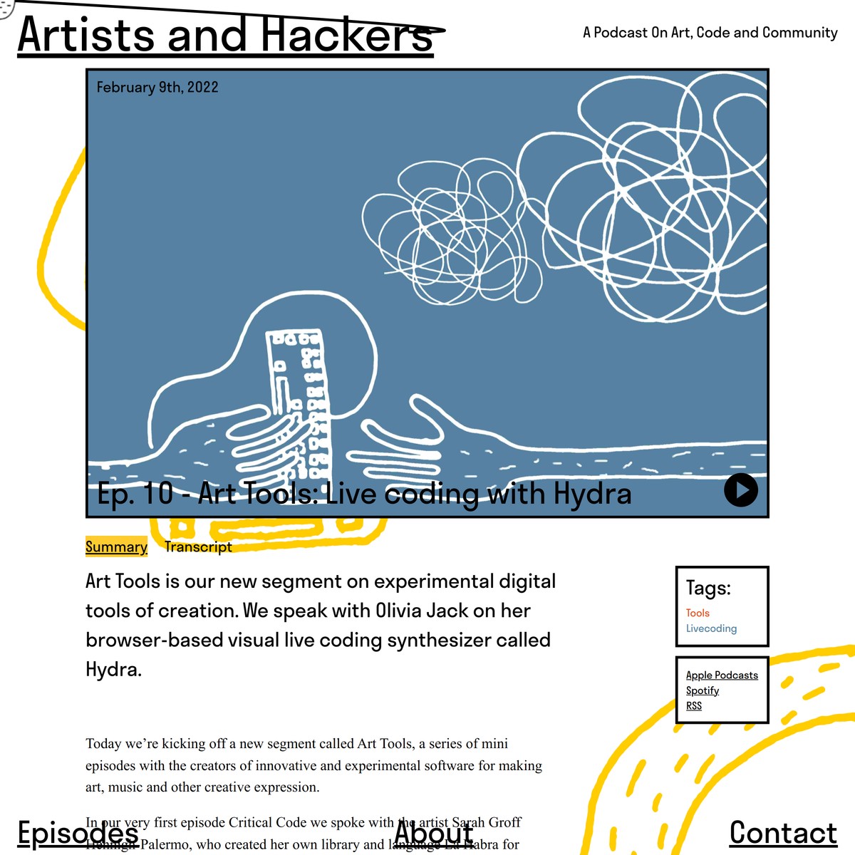 Art Tools: Live coding with Hydra — Are.na