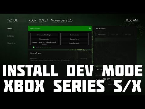 Install Dev Mode Xbox Series S and X! Dev Mode Full Setup Tutorial ...