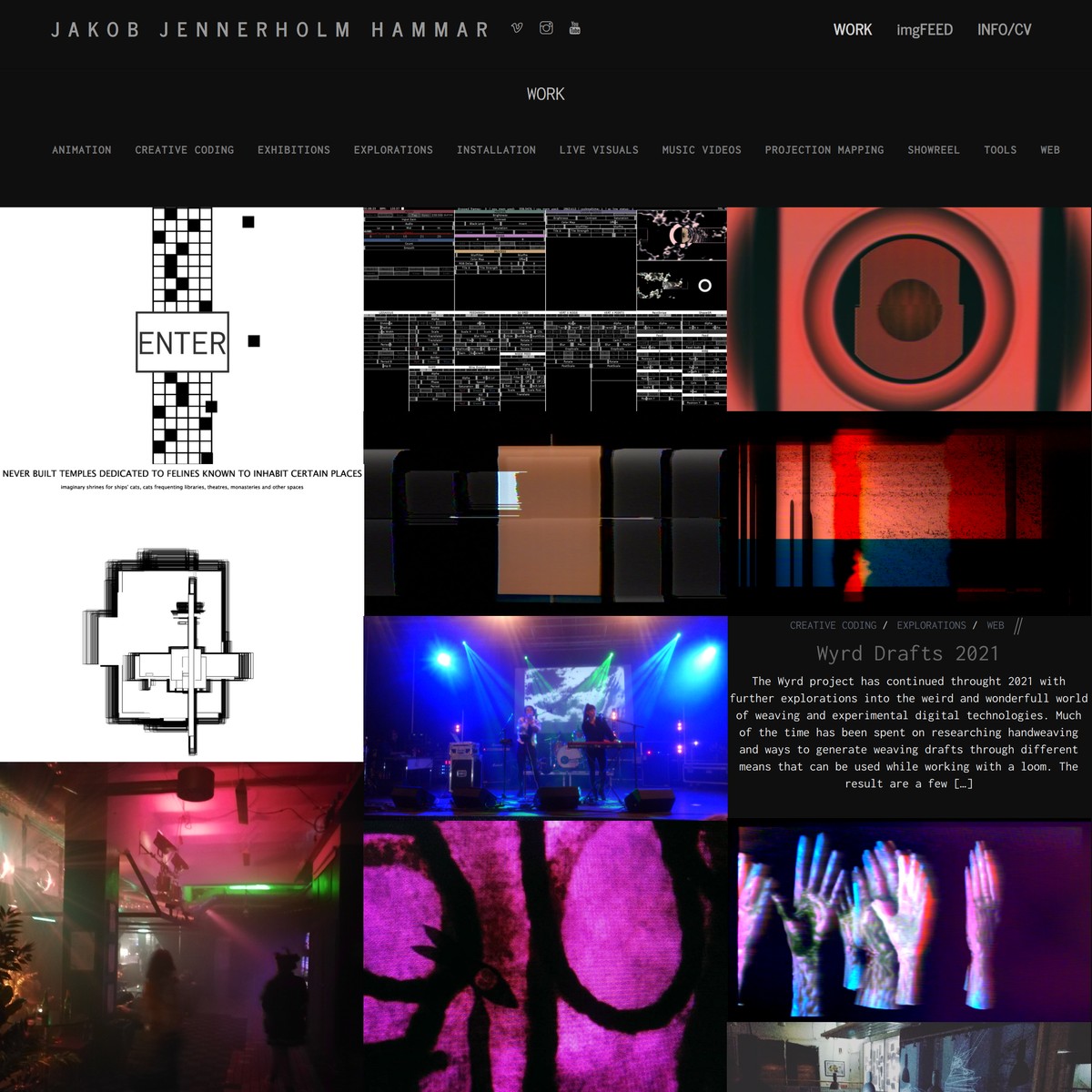 WORK - JAKOB JENNERHOLM HAMMAR — Are.na