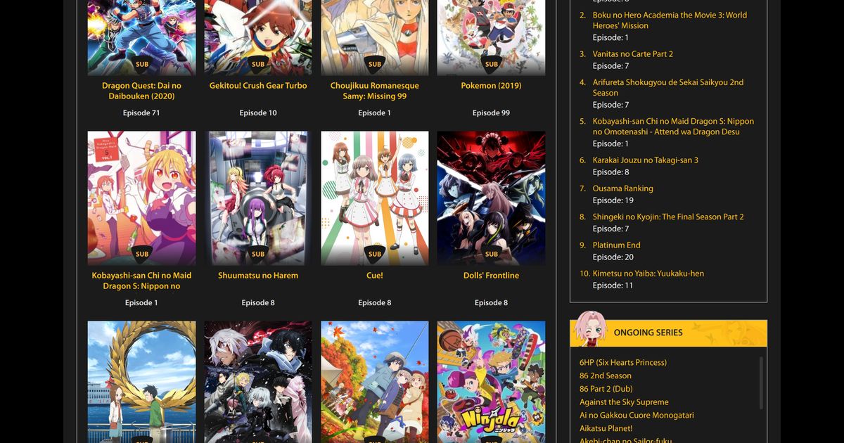 Gogoanime | Watch anime online, English anime online HD | Are.na