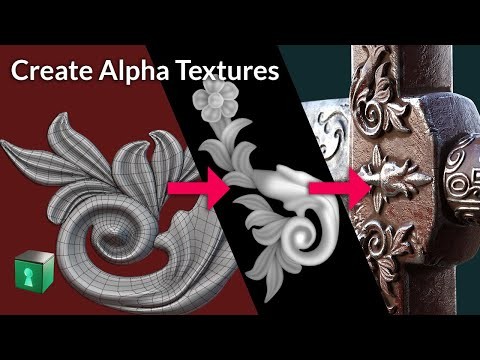 Blender Secrets - Create Alpha Textures for Detail Sculpting — Are.na