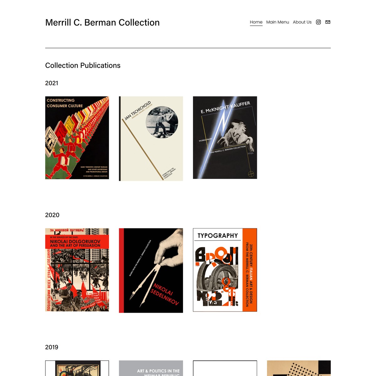 Collection Publications — Merrill C. Berman Collection — Are.na