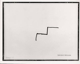 Stanley Brouwn - This Way Brouwn (1960 - 1964) — Are.na