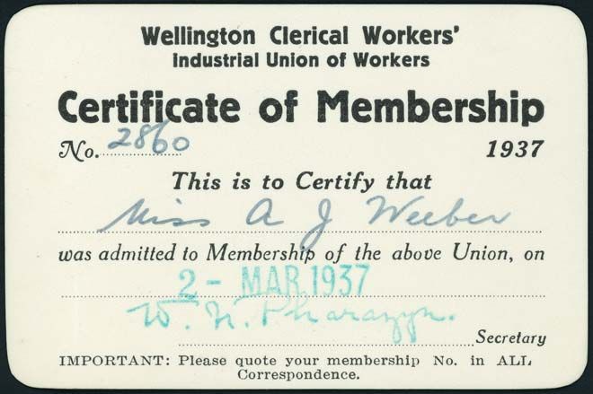 Union Membership Cards | Are.na