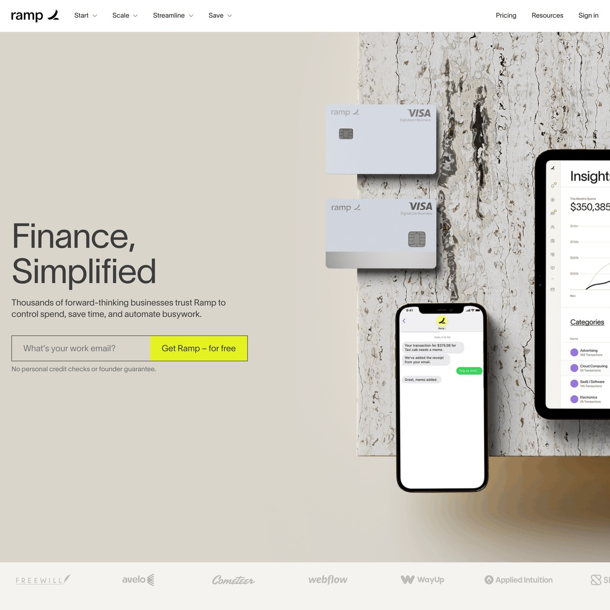 Ramp - Corporate cards and finance automation that scales with you — Are.na