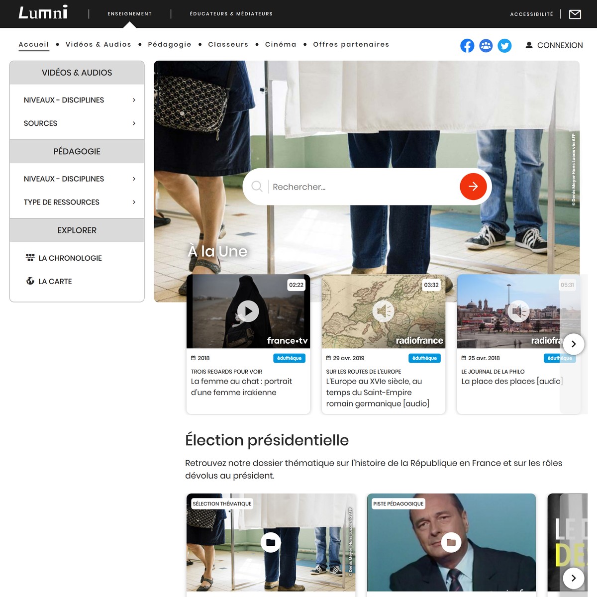 Accueil - Lumni | Enseignement — Are.na