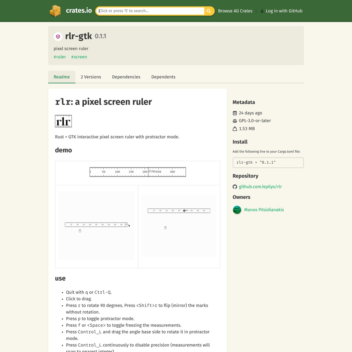 rlr-gtk - crates.io: Rust Package Registry — Are.na