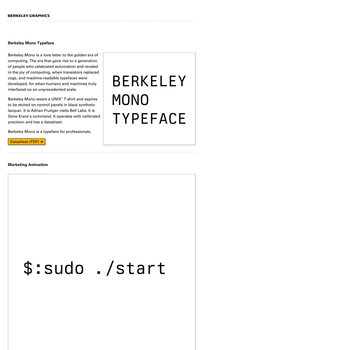 Berkeley Mono Typeface — Are.na