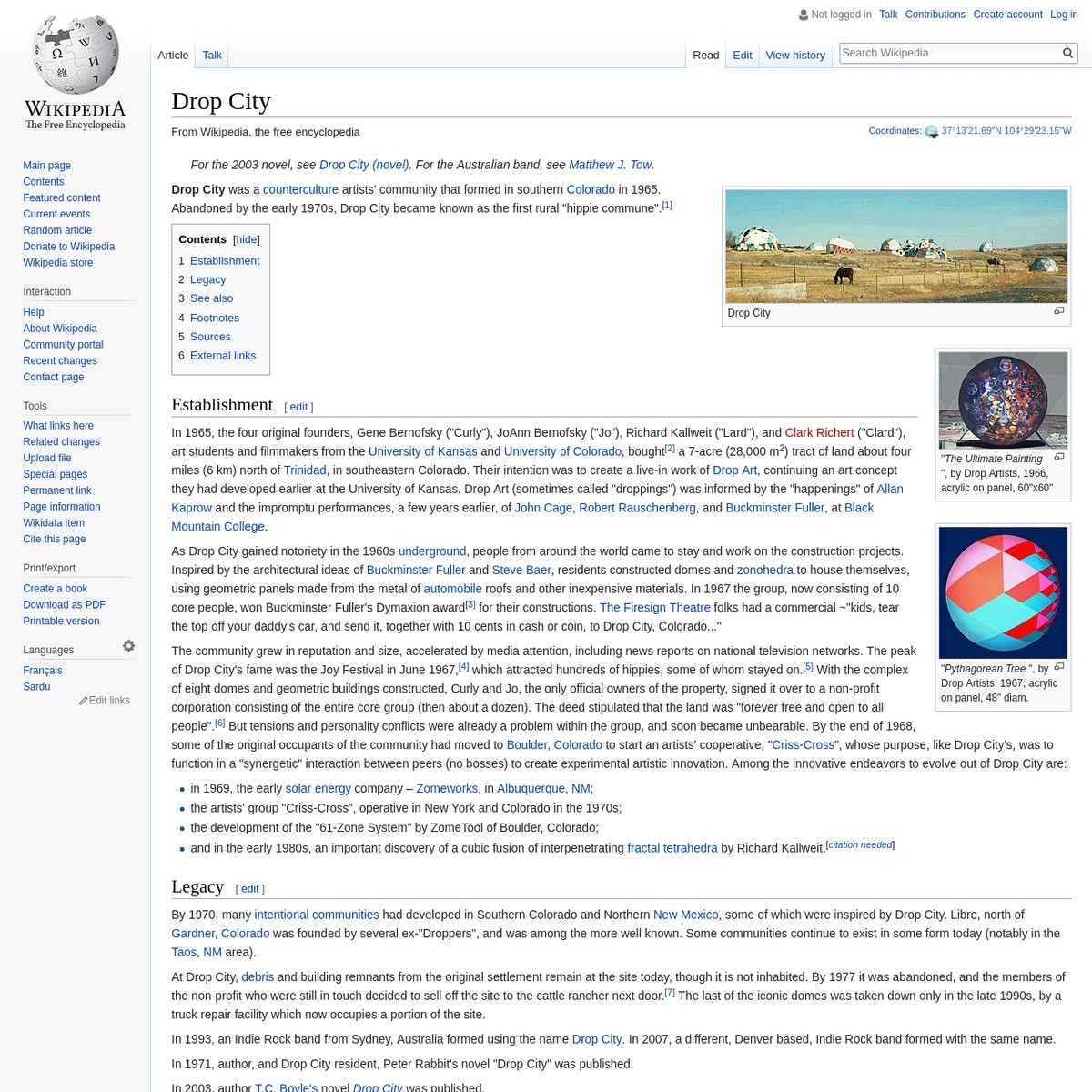 Drop City - Wikipedia — Are.na