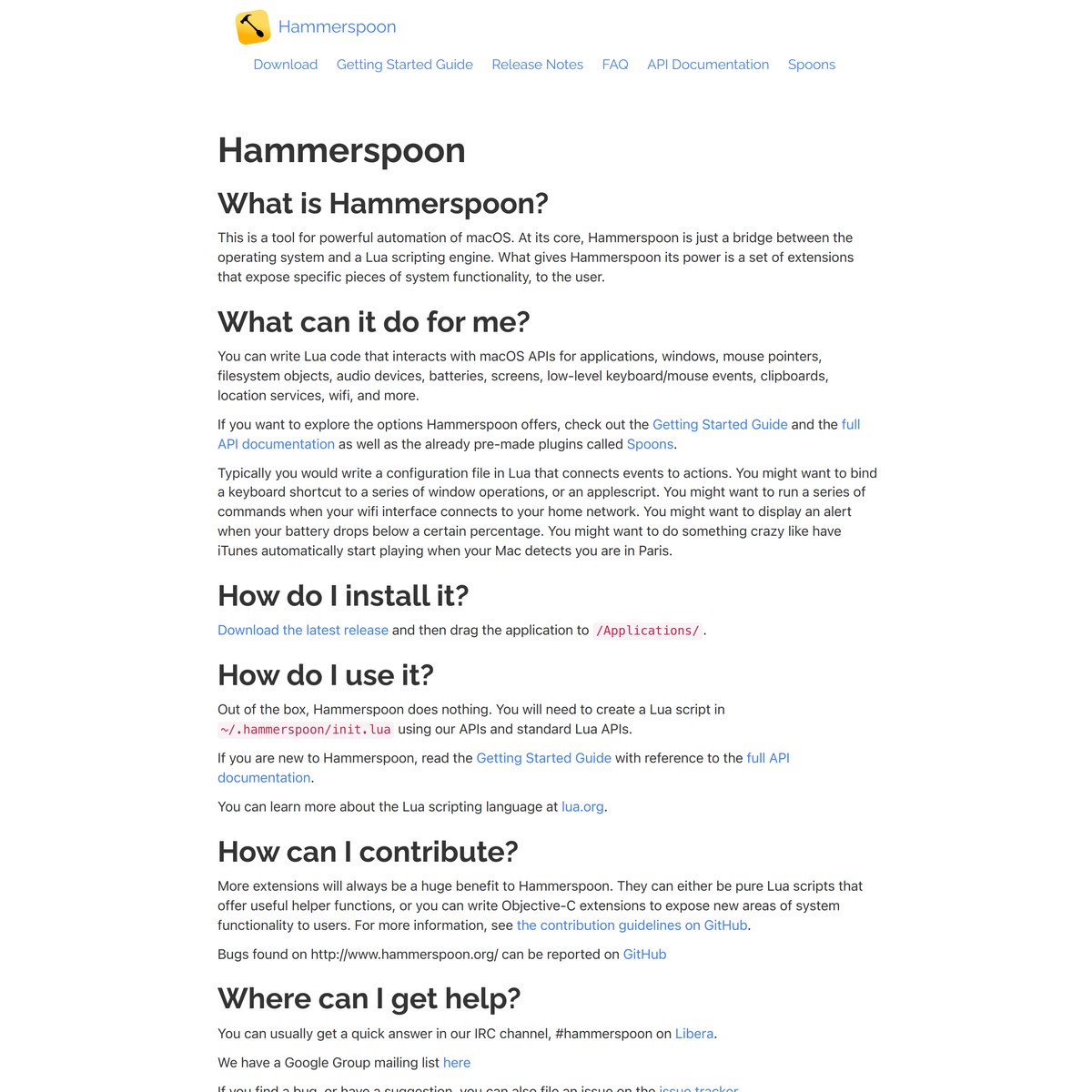 Hammerspoon — Are.na