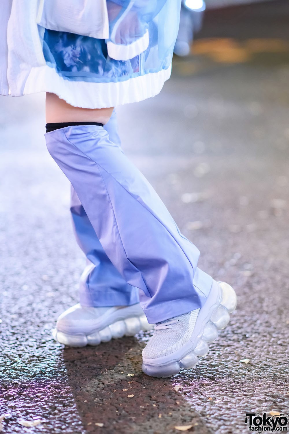 Neo-Y2K look by Japanese graphic designer Nene on the street in ...