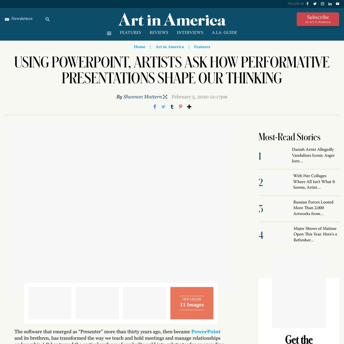 Using PowerPoint, Artists Ask How Performative Presentations Shape Our ...
