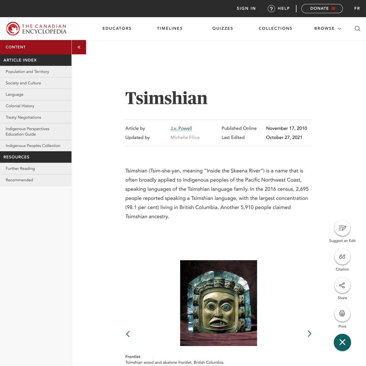 Tsimshian — Are.na