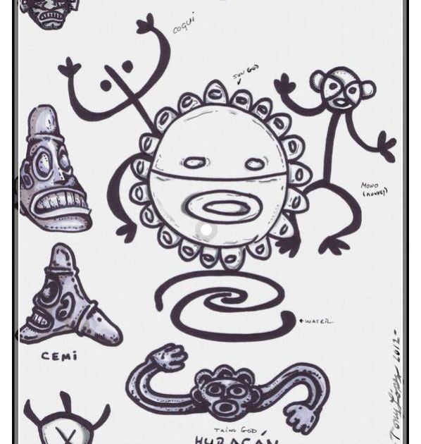 taino-line-work-painting-of-gods.jpg | Are.na