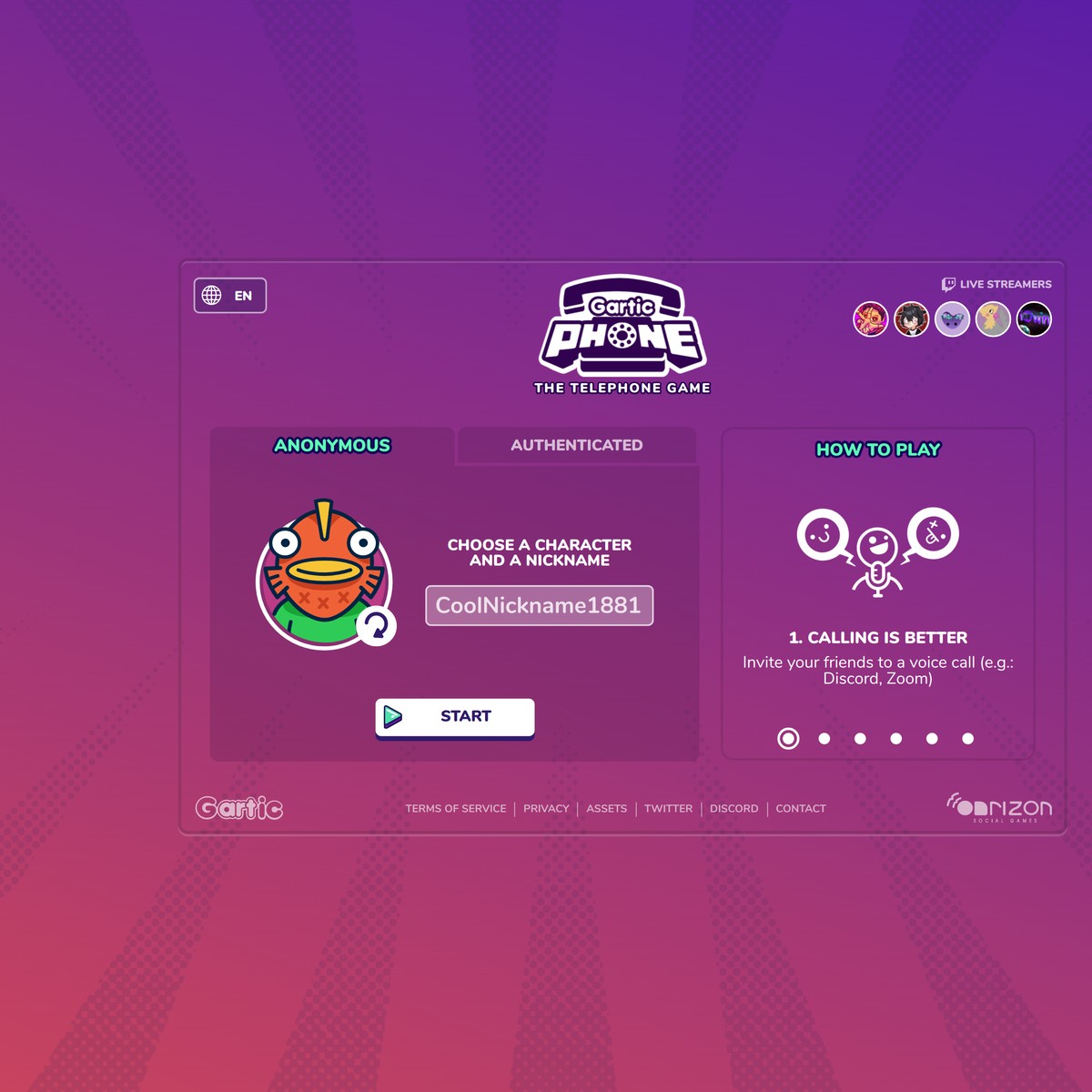 Gartic Phone - The Telephone Game — Are.na