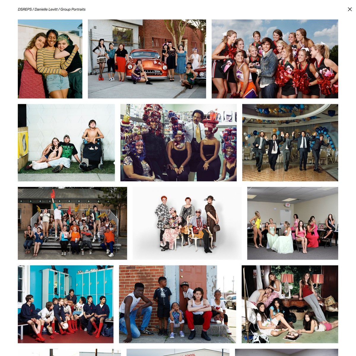 Danielle Levitt Photography - Group Portraits — Are.na