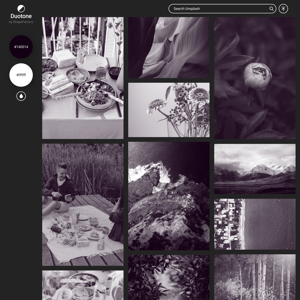 Duotone by ShapeFactory | Create Beautiful Free Duotones — Are.na