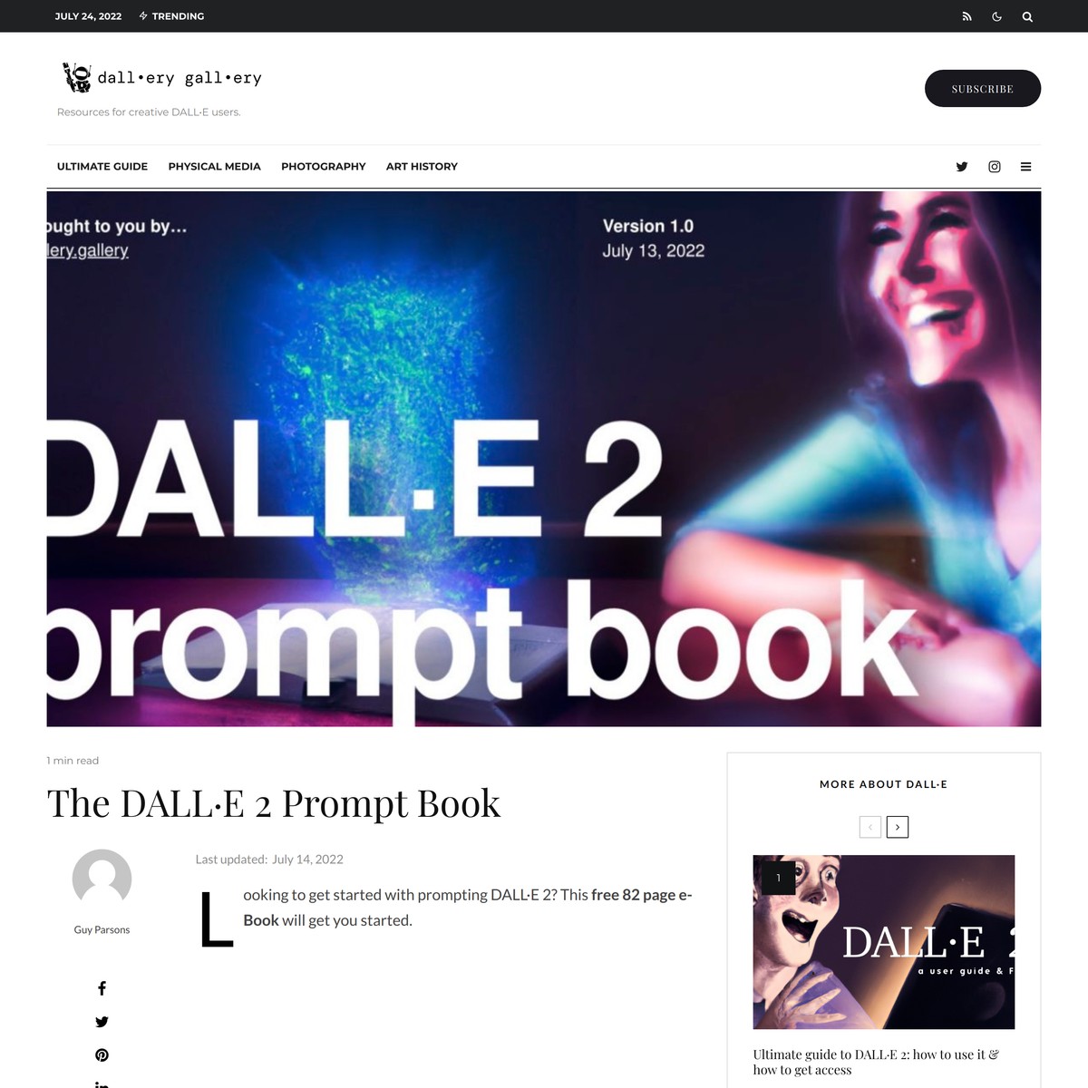 The DALL·E 2 Prompt Book — Are.na