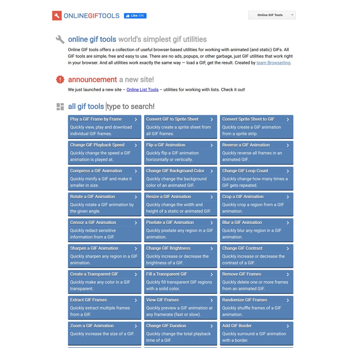 Online GIF Tools - Simple, free and easy to use GIF utilities — Are.na