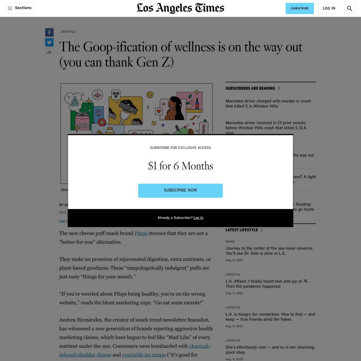 The Goop-ification of wellness is on the way out (you can thank Gen Z ...