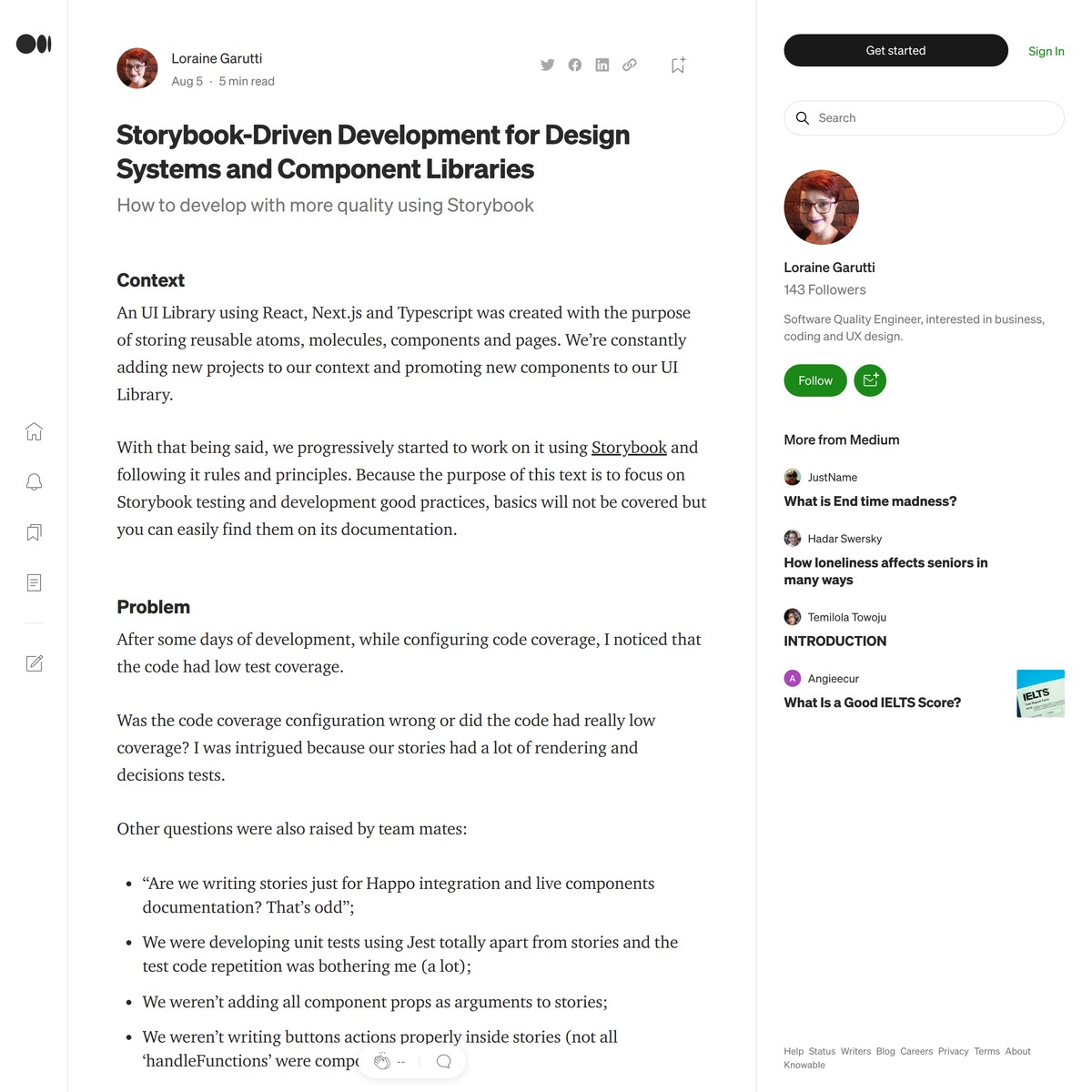 Storybook-Driven Development for Design Systems and Component Libraries | by Loraine Garutti ...