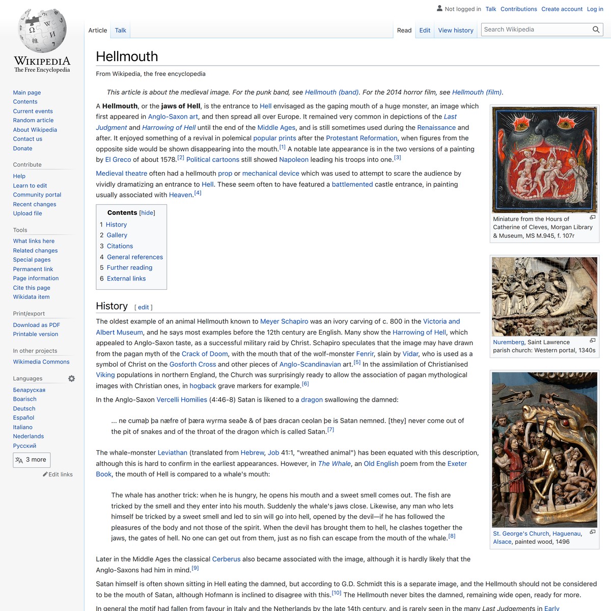Hellmouth - Wikipedia — Are.na Hellmouth - Wikipedia — Are.na