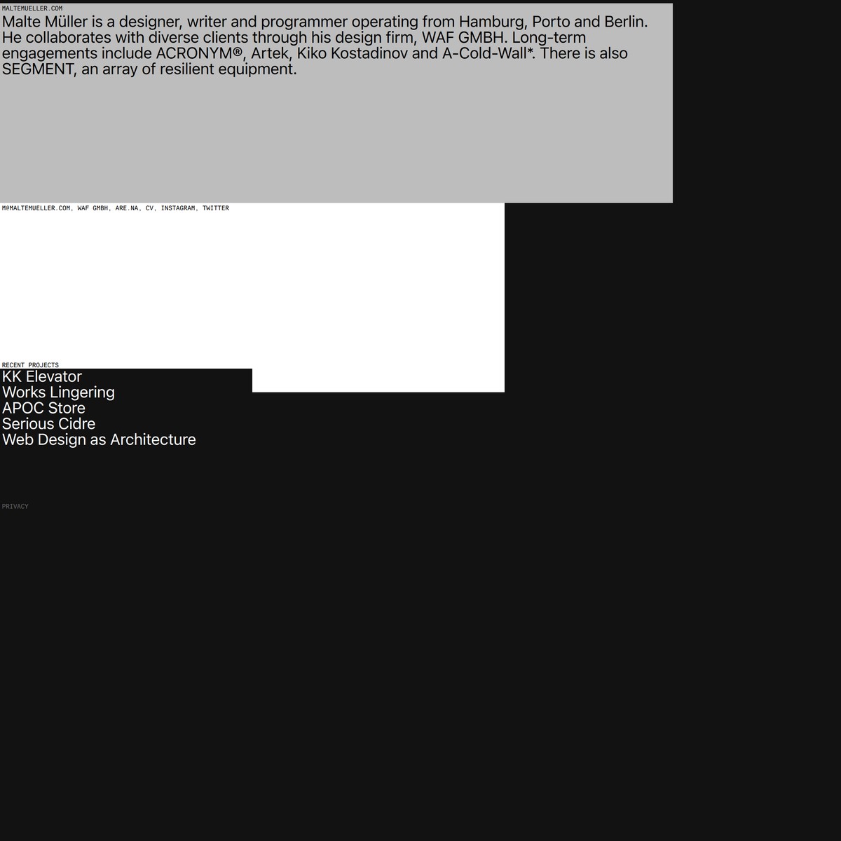 Malte Müller — Are.na