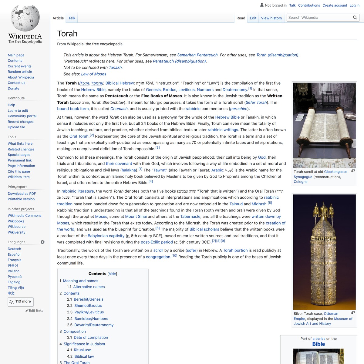 Torah - Wikipedia — Are.na