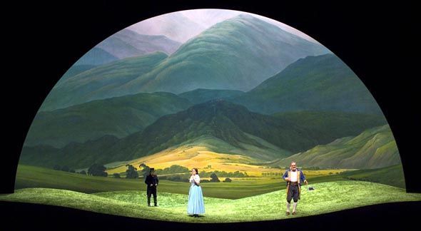 Set design by Gilbert Deflo and William Orlandi, Giuseppe Verdi, "Luisa ...