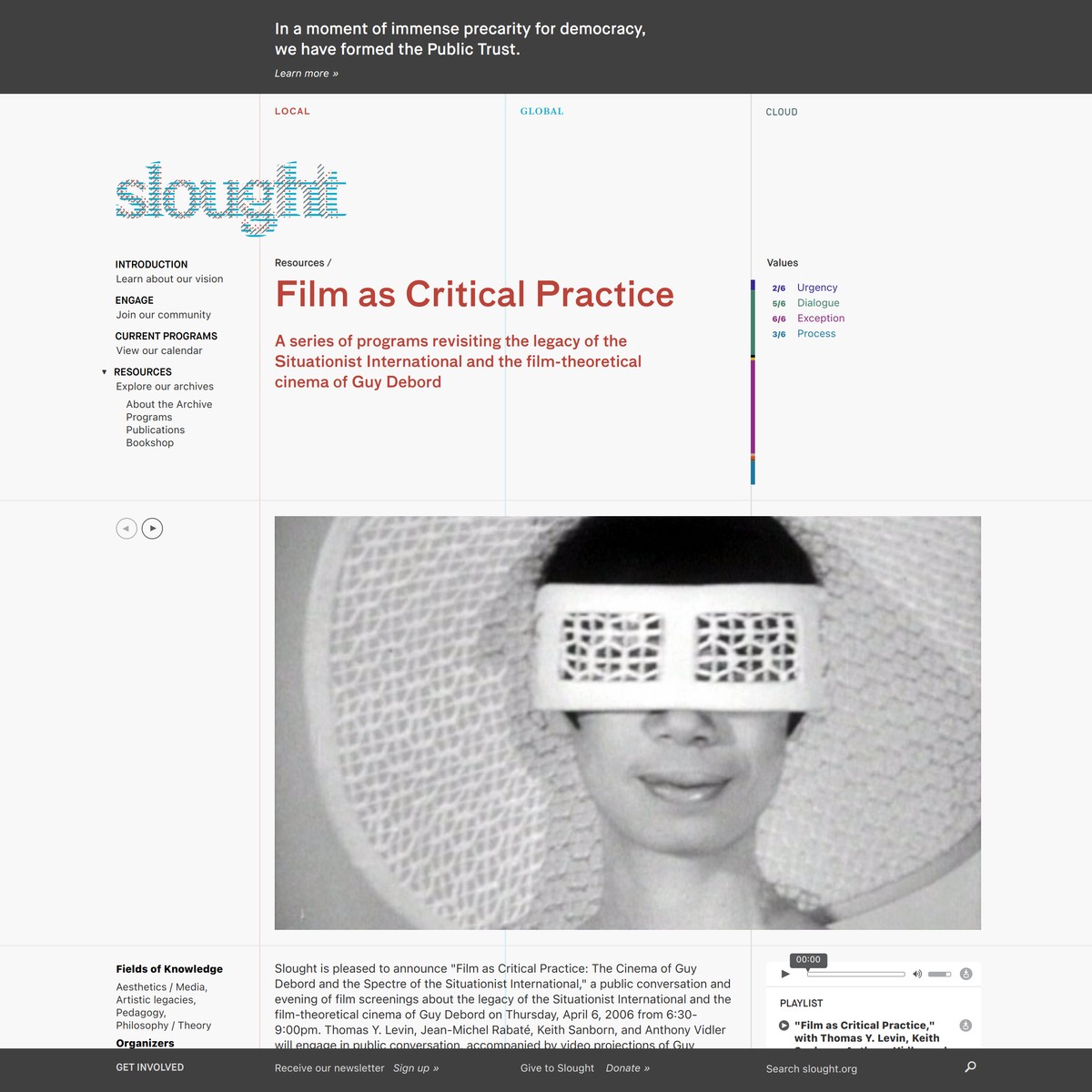 Film as Critical Practice - Programs – Slought — Are.na