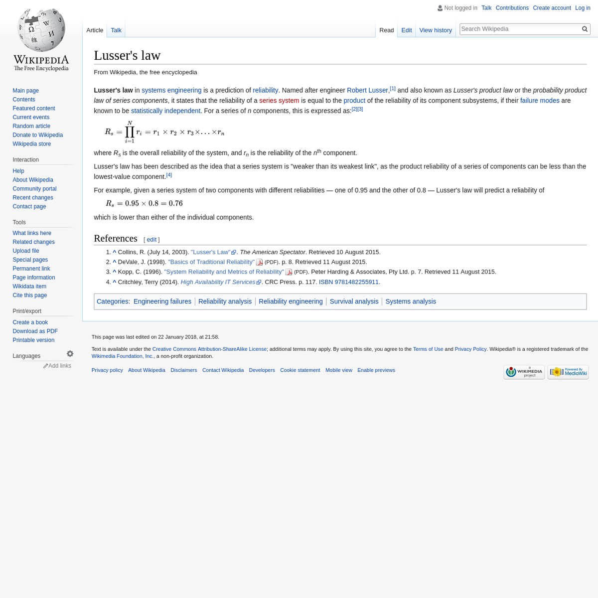 Lusser's law - Wikipedia — Are.na