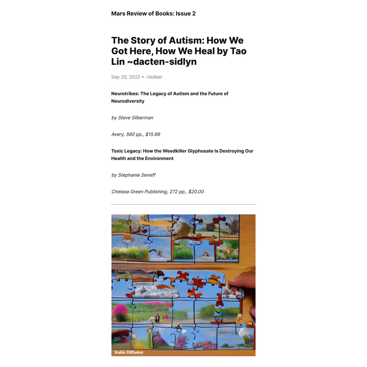 The Story of Autism: How We Got Here, How We Heal by Tao Lin ~dacten ...