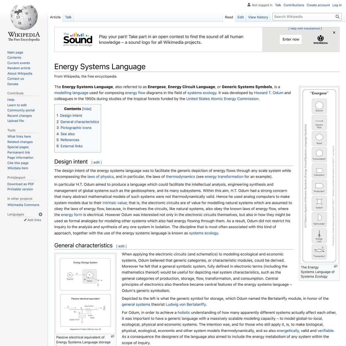Energy Systems Language - Wikipedia — Are.na