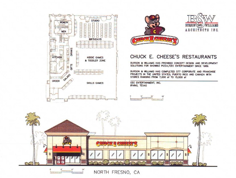 Chuck E Cheeses Floorplans — Are Na