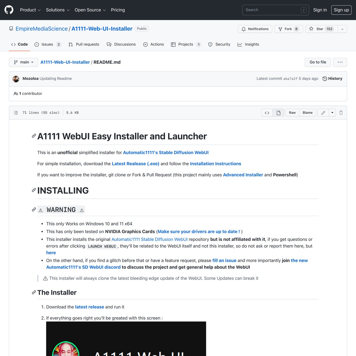 A1111-Web-UI-Installer/README.md at main · EmpireMediaScience/A1111-Web ...