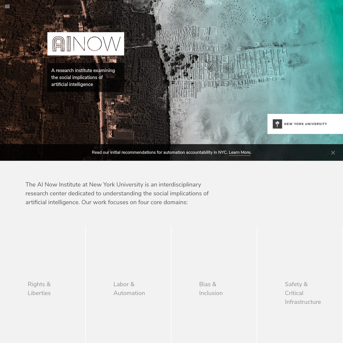 AI Now Institute — Are.na