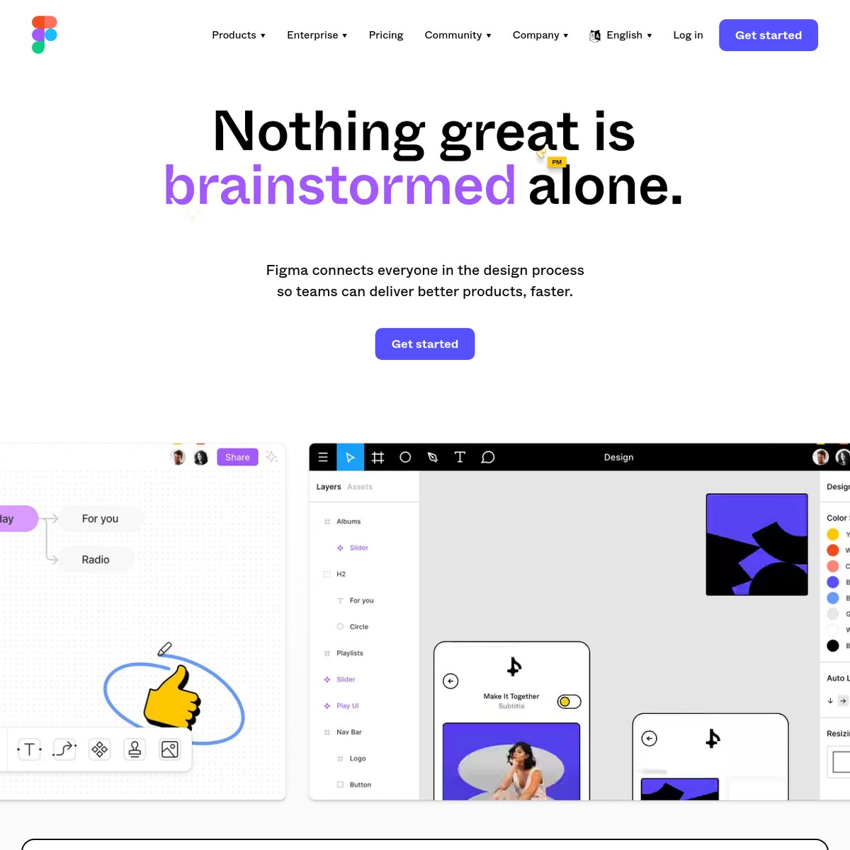Figma: the collaborative interface design tool. — Are.na