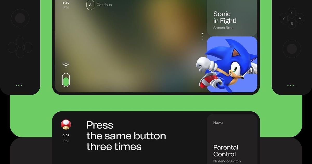 Nintendo Switch Interface concept | Are.na