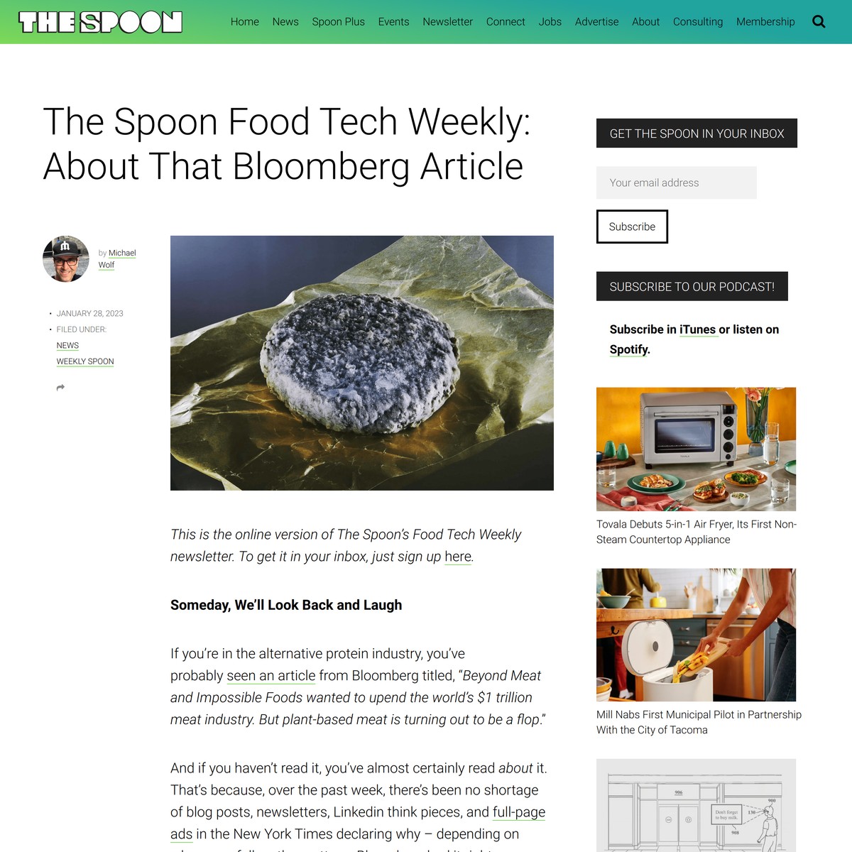 The Spoon Food Tech Weekly: About That Bloomberg Article — Are.na