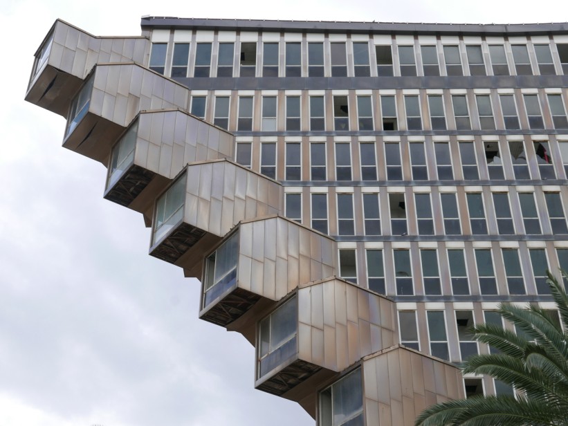 Hotel du Lac designed by Raffaele Contigiani, 1973 - Tunis — Are.na